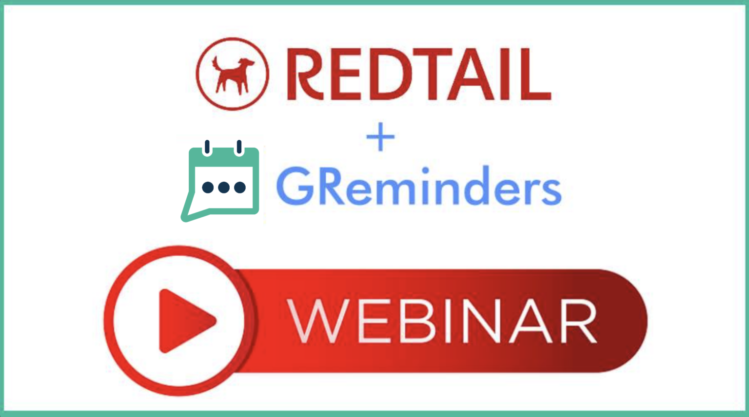 Redtail Integration with GReminders Webinar | GReminders